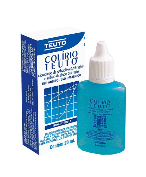 Colirio teuto 20ml na Drogaria Cristal