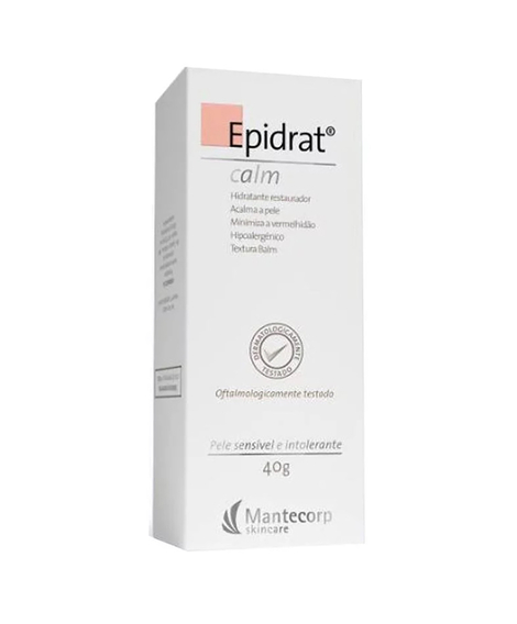 Hidratante facial epidrat calm 40g na Drogaria Cristal Online