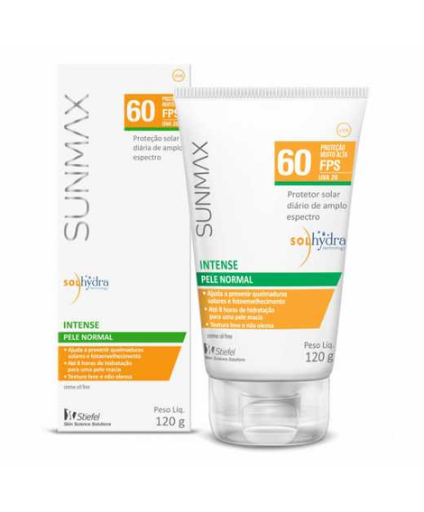 Protetor Solar Sunmax Intense Fps60 120g na Drogaria Cristal Online